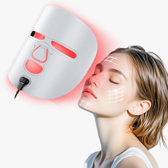 LED Red Light Therapy for Face, 332 LEDs Mask Light Therapy, - TikTok ...