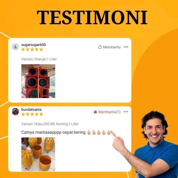 Cat Kayu Dan Besi Mengkilap Murah Ukuran 1 Pail - Shop | Tokopedia