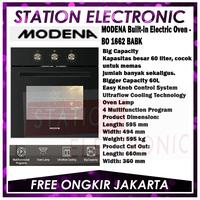 Jual MODENA Built-in Electric Oven - BO 1662 BABK - Jakarta Utara ...