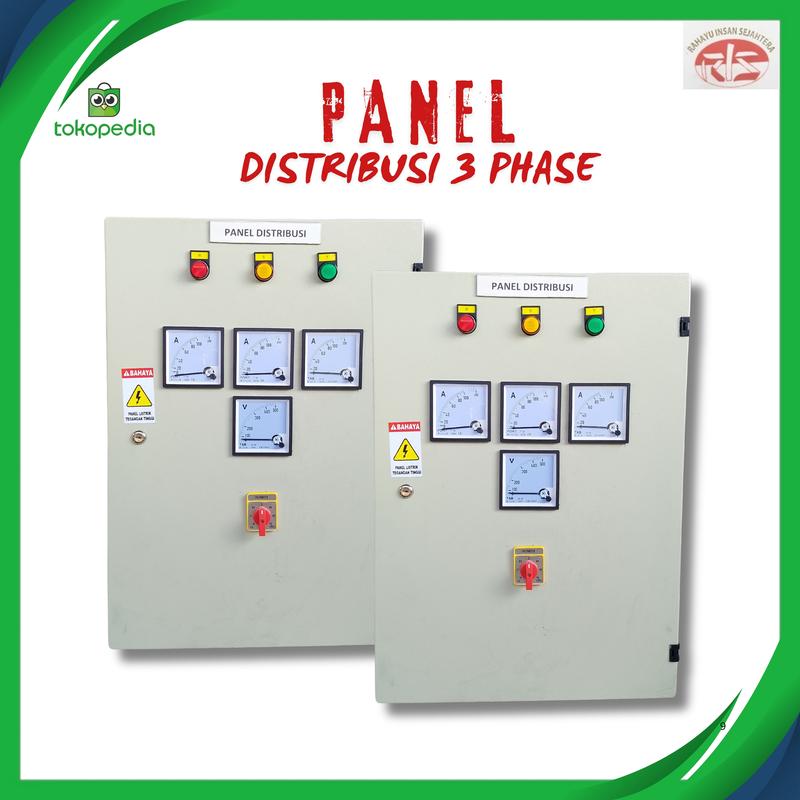 Panel distribusi 3 phase daya 16 KVA / 16.000Watt Schneider - Shop ...