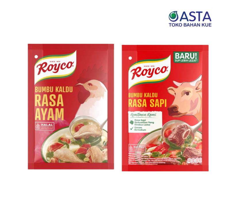 Royco Bumbu Kaldu Penyedap Rasa Ayam dan Sapi 220 Gr Msg Masakan - Shop ...