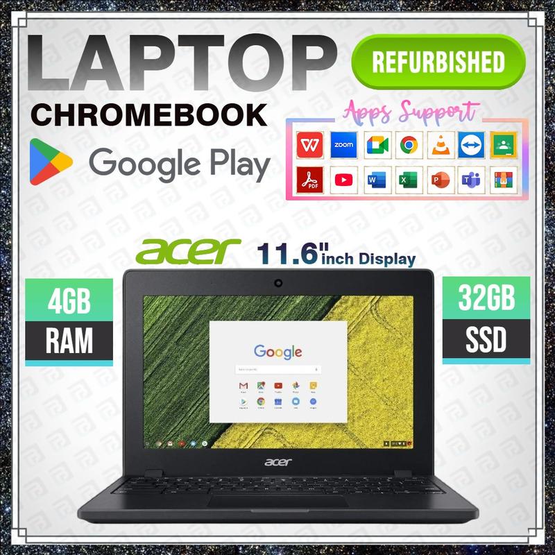 (Refurbished) Acer C771 Chromebook Laptop / 11.6" inch Display - TikTok ...
