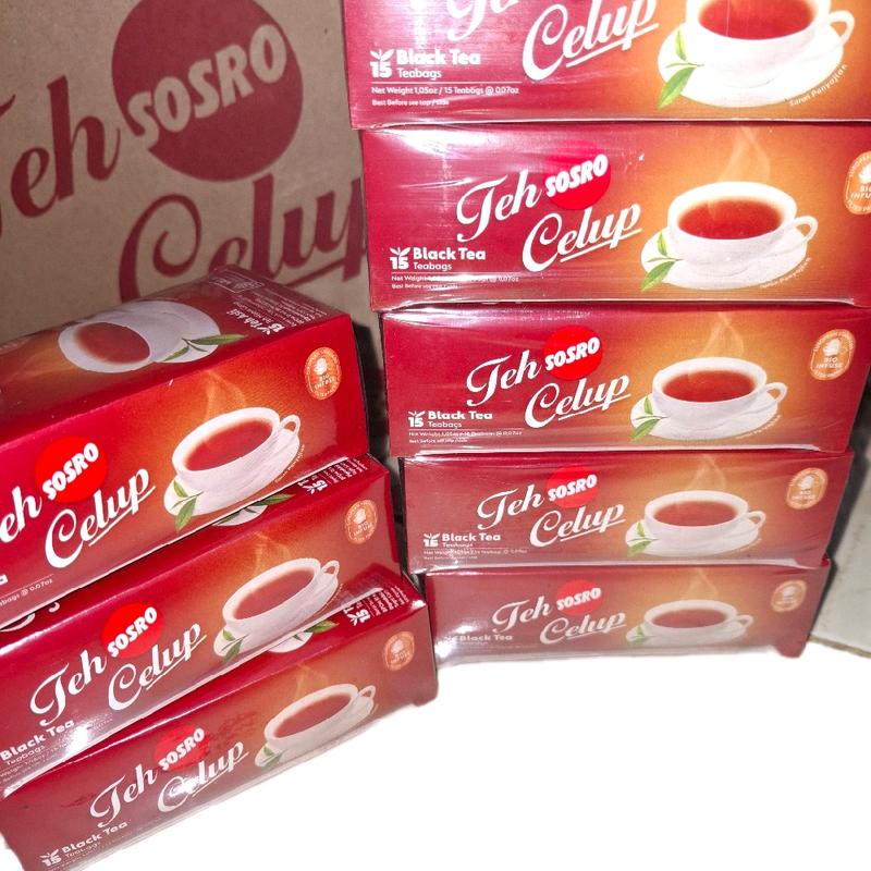 10kotak Teh celup sosro isi 15 Tea - Shop | Tokopedia