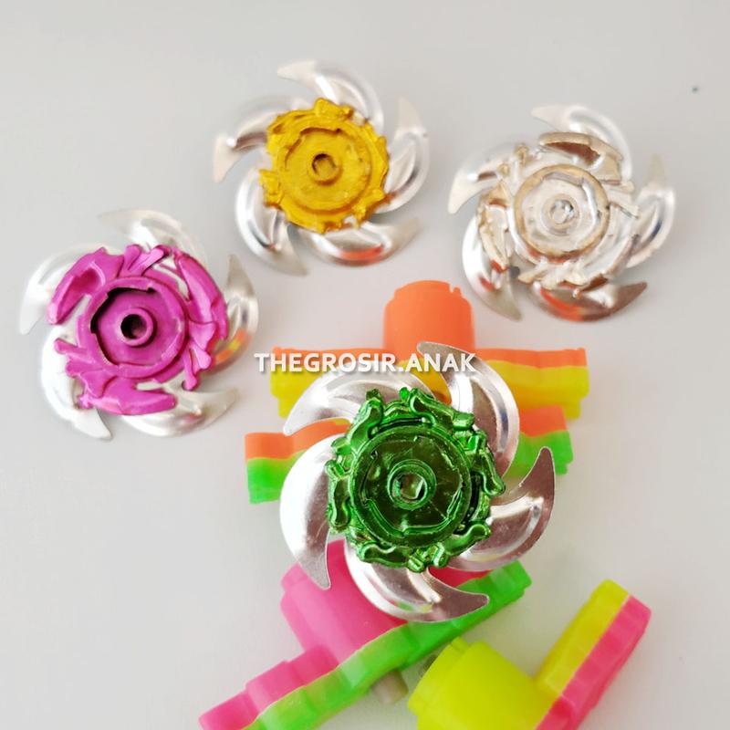 Gasing Metalik Pencet Warna RANDOM Gangsing Beyblade - Shop | Tokopedia