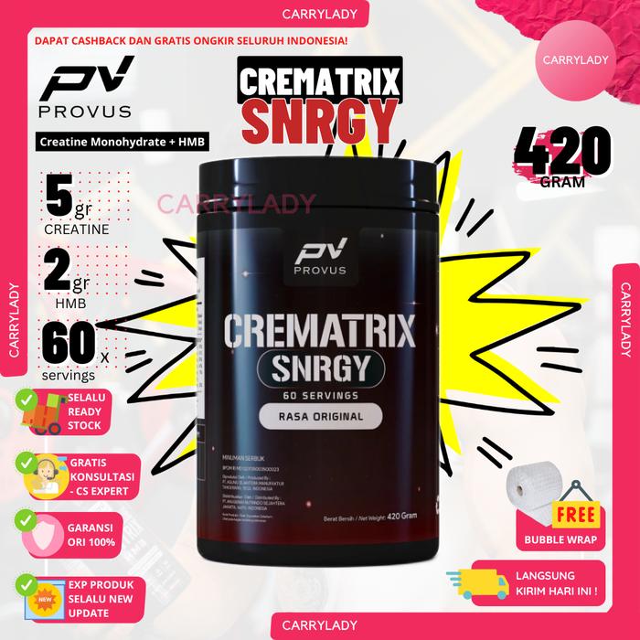 Promo Provus Creatine Matrix HMB 420 gram 60 serving Creatin ...