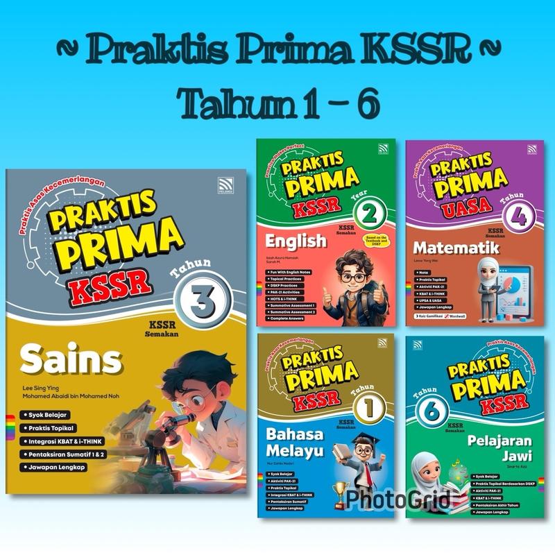 Pelangi 2025 • Praktis Prima UASA Tahun 1-6 KSSR Semakan Sof - TikTok Shop Malaysia
