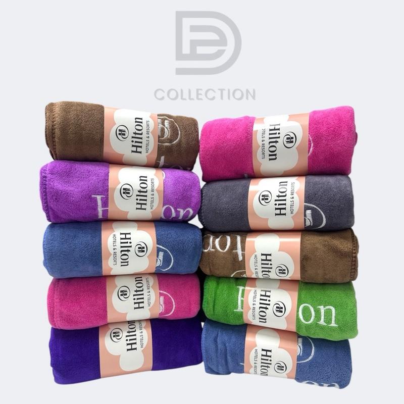 Hilton Microfiber Towel Super Soft High Quality Bath Towel (70x140CM ...