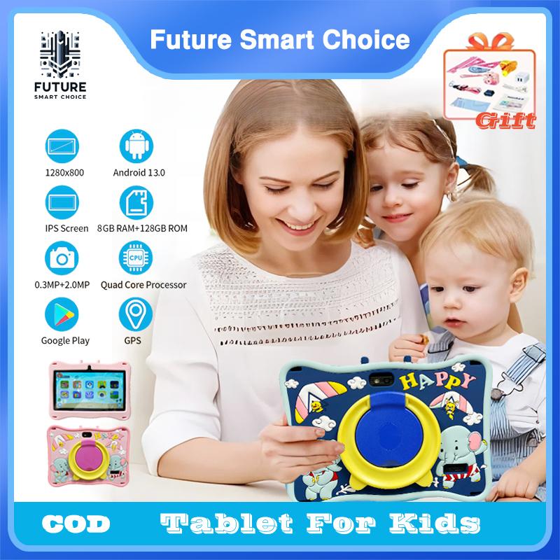 Tablet Kanak-kanak, 7 inci, Reka Bentuk Kartun, RAM 8GB, ROM - TikTok ...