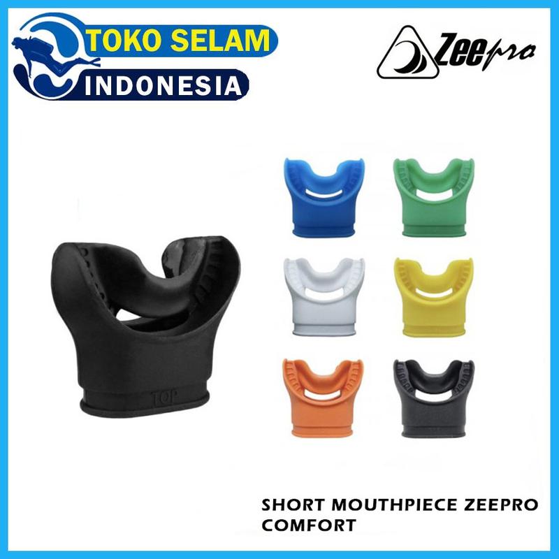 Short Mouthpiece Zeepro Comfort Regulator Snorkel Gigitan Mulut - Shop ...