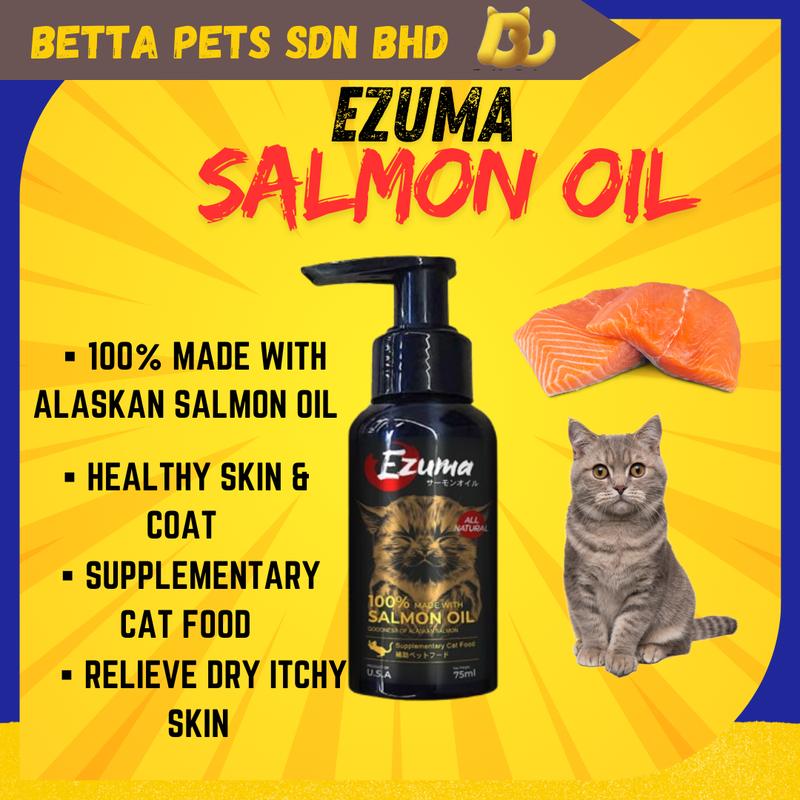 Ezuma Cat Salmon Oil Healthy Skin & Coat For Cat - 75ml - TikTok Shop ...