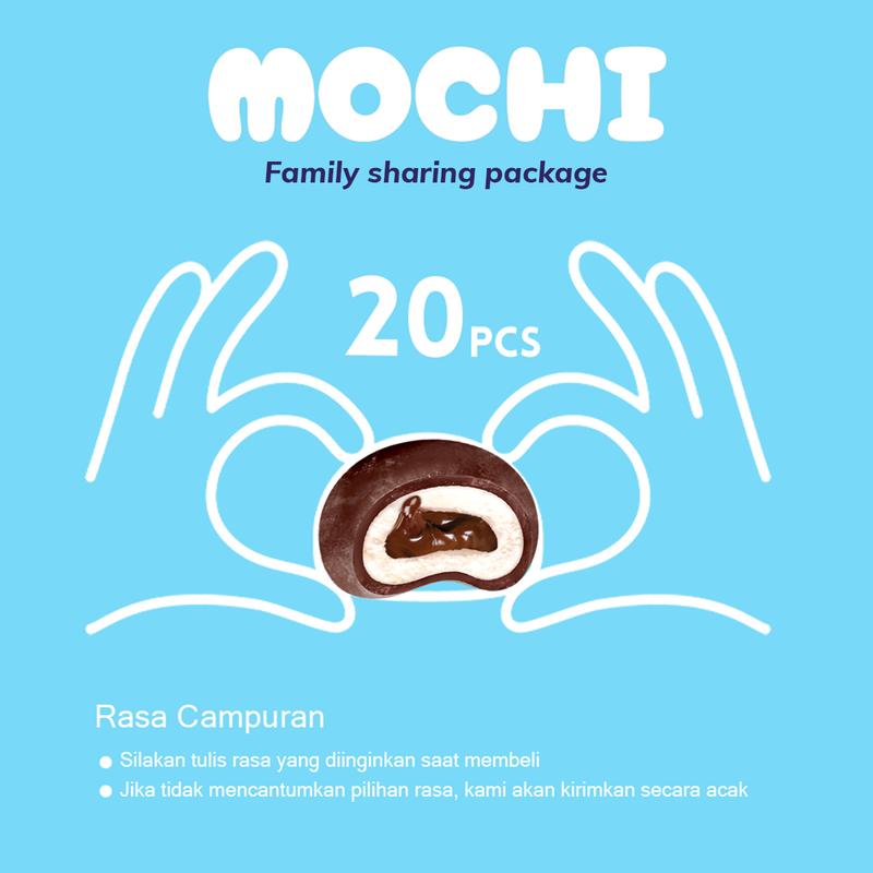 Aice Ice Cream Mochi Aneka Rasa/ Paket Keluarga Es Krim Mochi Rasa ...