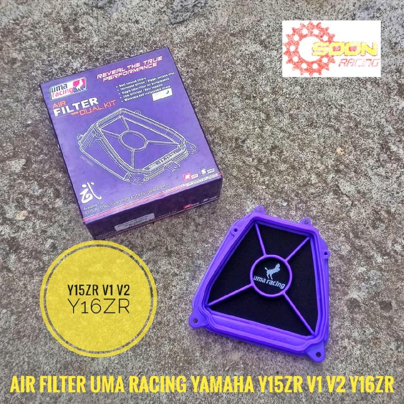Y15 Y16 AIR FILTER UMA RACING YAMAHA Y15ZR V1 V2 Y16ZR - TikTok Shop ...