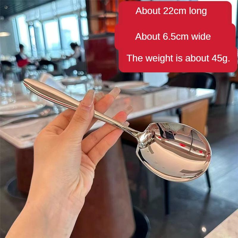 Sudu Makan Besar, Bahan Keluli Tahan Karat, Sesuai untuk Sup - TikTok ...