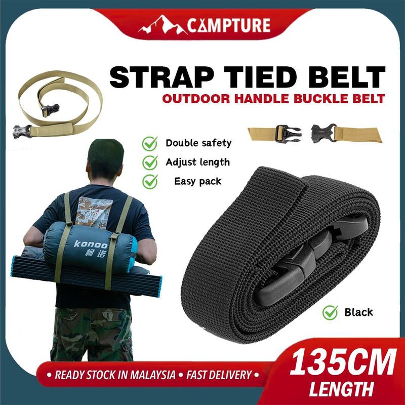 【CAMPTURE】Outdoor Camping Hiking Cargo Storage Fixing Strap Tied ...
