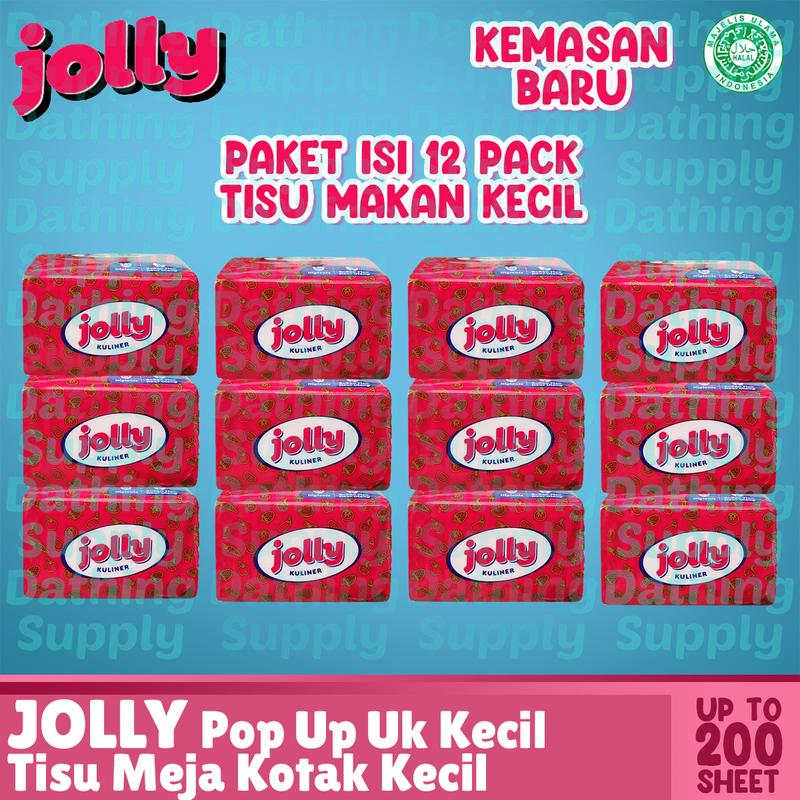 ( PAKET 12 PCS ) Tissue Jolly Pop Up (Up To 200 Sheet) / Tisu - Shop ...