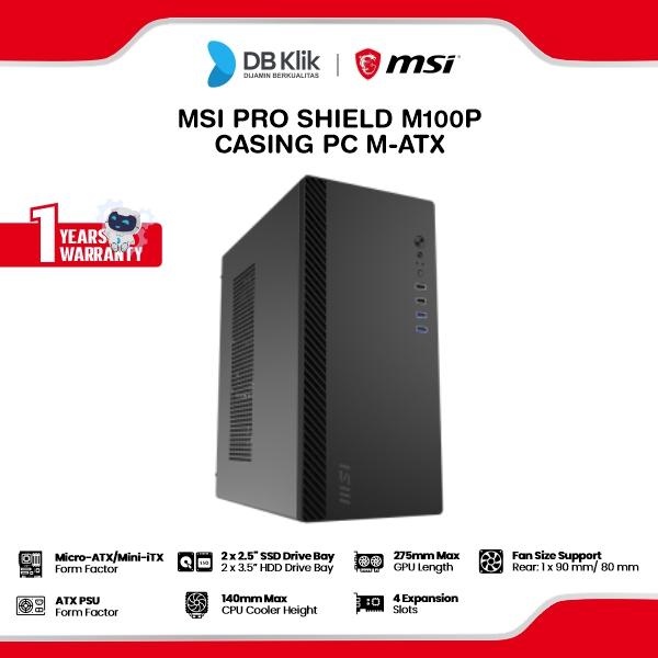 Jual MSI PRO SHIELD M100P Casing PC M-ATX - Jakarta Pusat - DBKlik ...