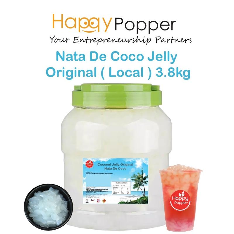 Happypopper Coconut Jelly Nata De Coco Original QQ Color Jelly - TikTok Shop Malaysia