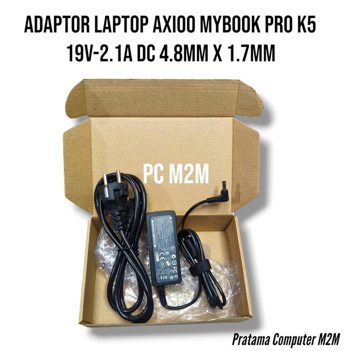Jual Adaptor / Charger Axioo Mybook Pro K3 Pro K5 Pro K7 19V 2.1A Dc 4 ...