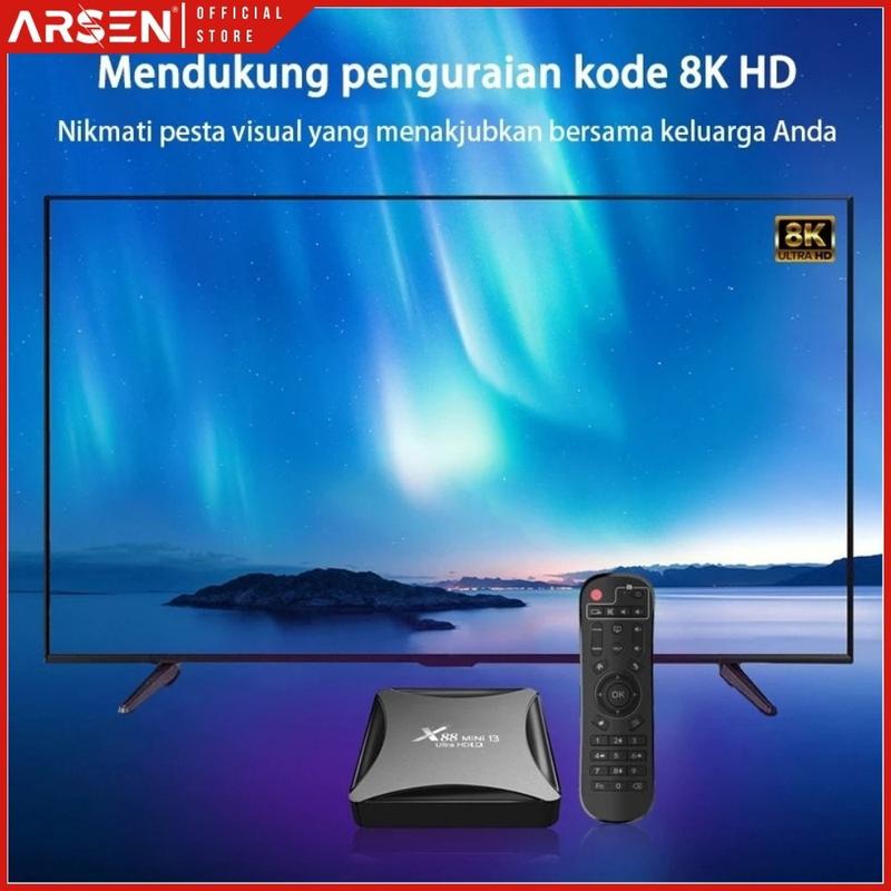 Arsen Android Tv Box 8K Uhd Android 13 Os Set Top Box Stb Android Tv ...