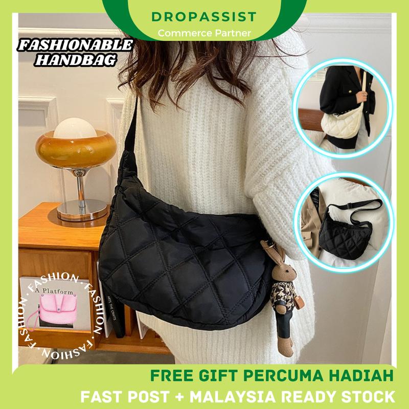 DROPASSIST 1775 READY STOCK Large Casual Canvas Shoulder Women's ...