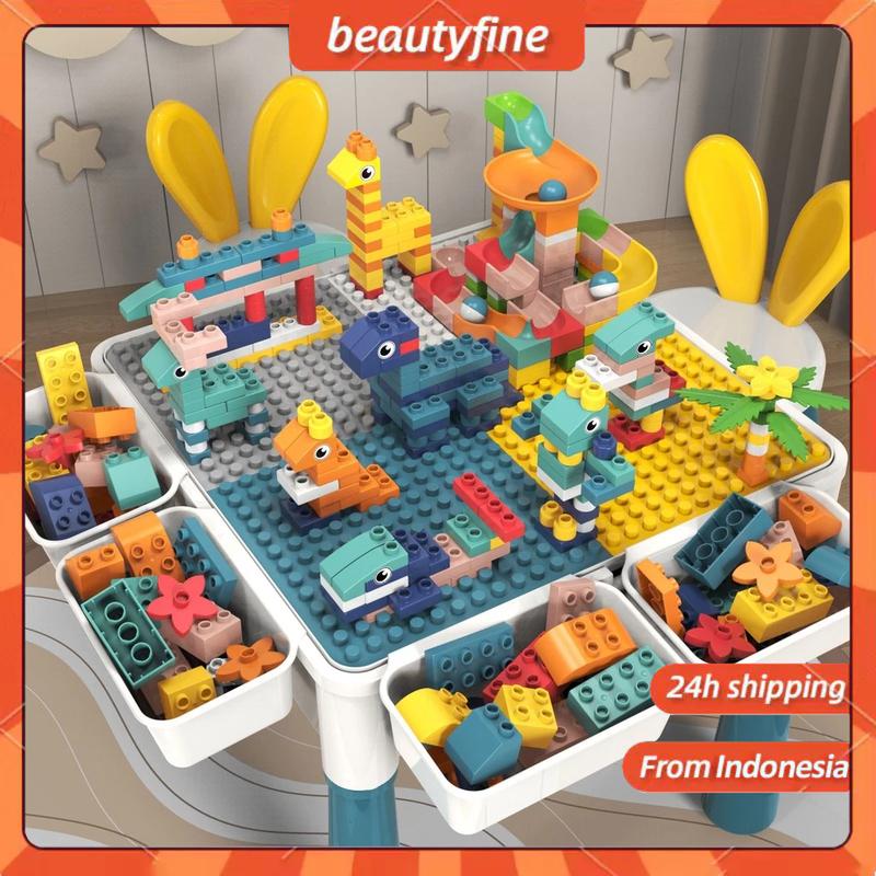 【COD】Block Table Multifungsi 502pcs Blok Bangunan Rakitan Partikel ...