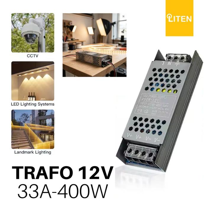 Jual SWISSLIGHT TRAFO SLIM Power Supply Slim 12V 5A 60W 100W 200W 300W ...
