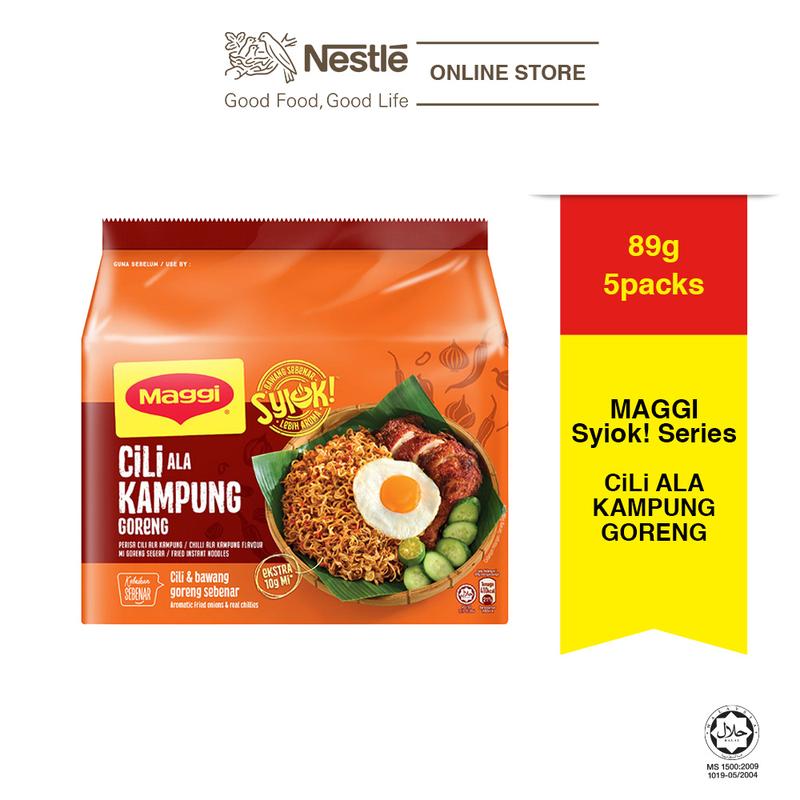 MAGGI SYIOK Cili ala Kampung Goreng Packet (5x89g) - TikTok Shop Malaysia