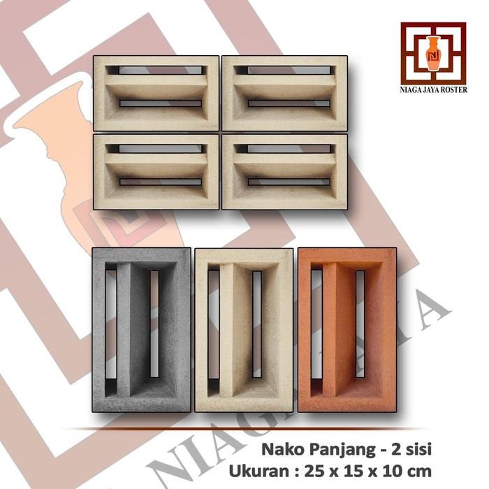 Jual NIAGA JAYA ROSTER - Roster Beton Minimalis - Ukuran 20x20cm ...