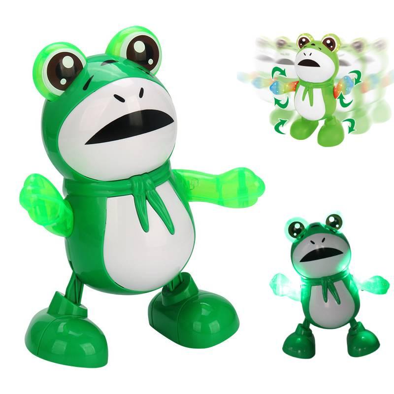Mainan Katak Elektrik, Menarik, Dengan Gerakan dan Cahaya, Sesuai ...