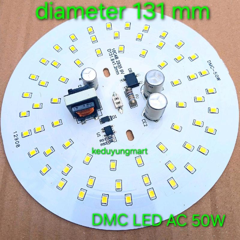 LED AC 50 Watt DMC modul PCB cahaya putih - Shop | Tokopedia