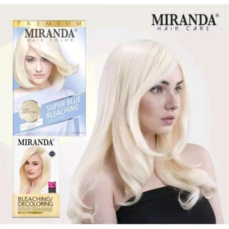 Pewarna Rambut Bleching Miranda - Warna Rambut yang Lebih Cerah ...
