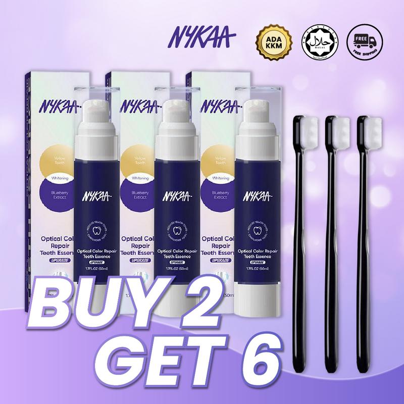 【Family Combo】NYKAA Color Corrector Toothpaste for Whitening - TikTok ...