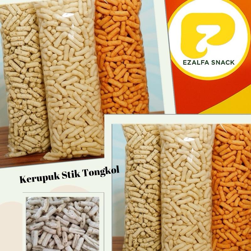 1 Ball Kerupuk Stik Tongkol. Krupuk Tongkol. Snack Cemilan Makanan ...