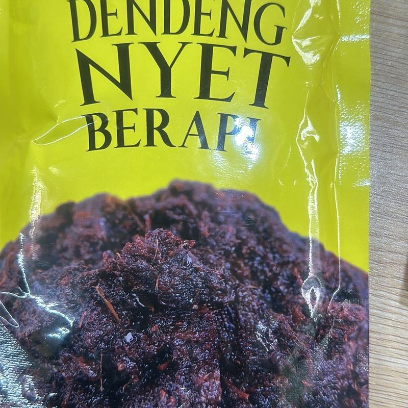 Dendeng Nyet Berapi- Khairulaming - TikTok Shop Singapore
