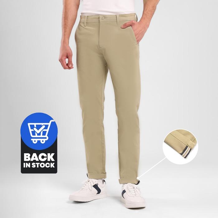 Promo EDWIN JEANS - Celana Panjang Chinos Pria Slim Fit FERANDO KHAKY ...