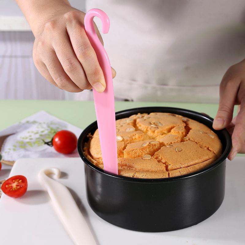 Cake Release Knife - White & Pink Plastic Tool for Perfect Cake ...