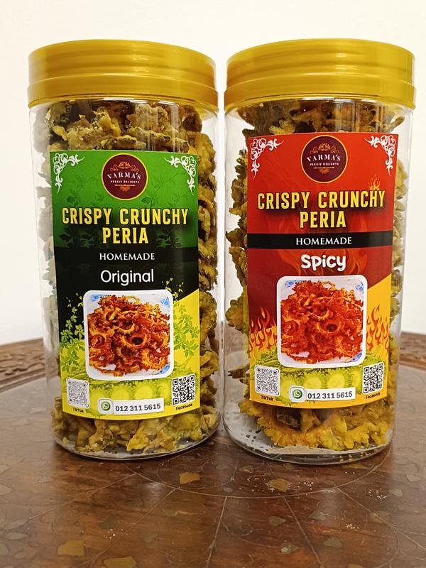 COMBO CRISPY CRUNCHY PERIA - ORIGINAL & SPICY - TikTok Shop Malaysia