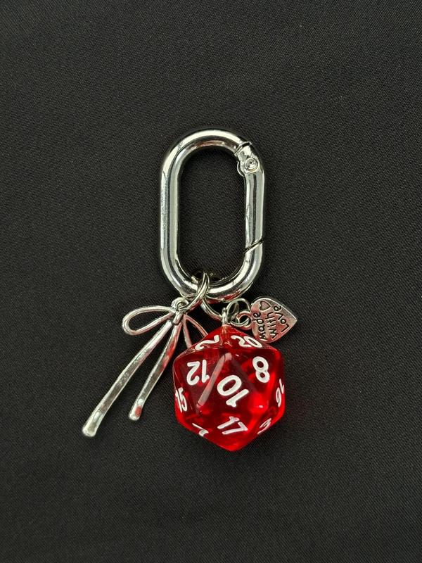 Rantai Kunci Ikatan Simpul Bentuk Rama-rama, dengan Dadu ...