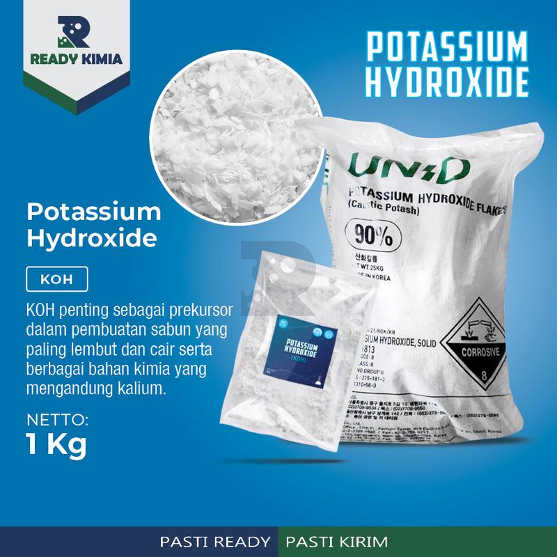 Potassium Hydroxide / KOH 1KG ex UNID Korea 1 KG - Shop | Tokopedia