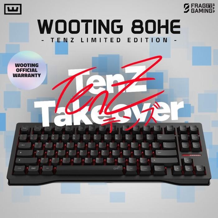 Jual Wooting 80HE TenZ Takeover Keyboard Limited Edition - Valorant ...