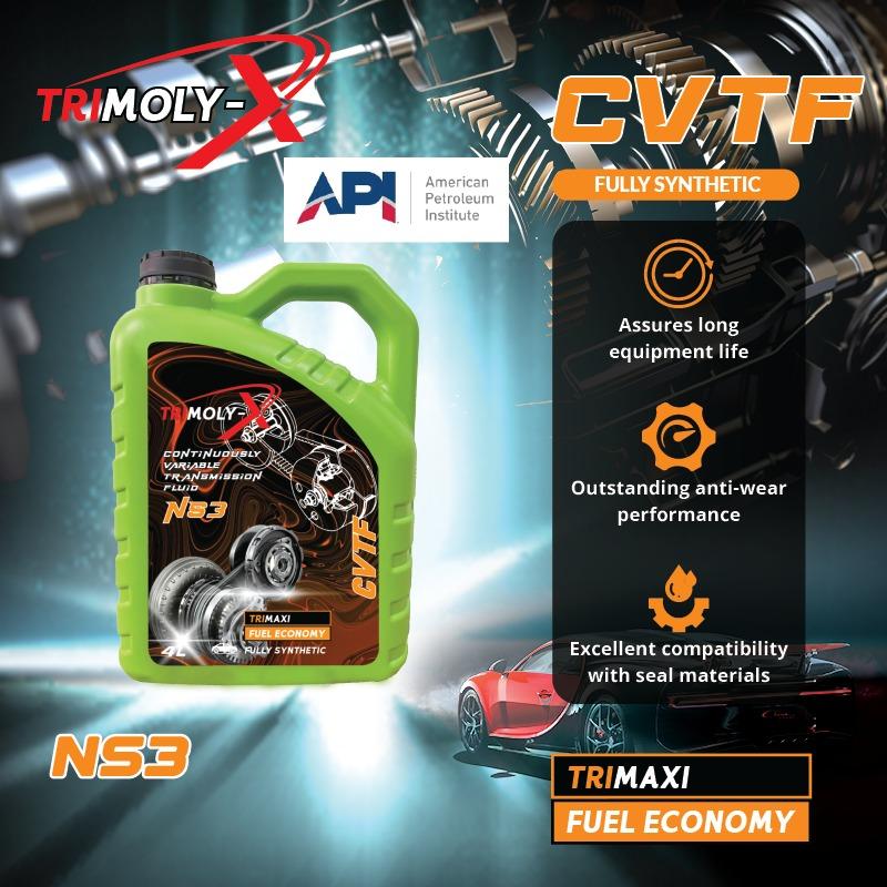 TRIMOLY-X TRIMOLYX CVTF NS3 4L FULLY SYNTHETIC CONTINUOUSLY VARIABLE ...