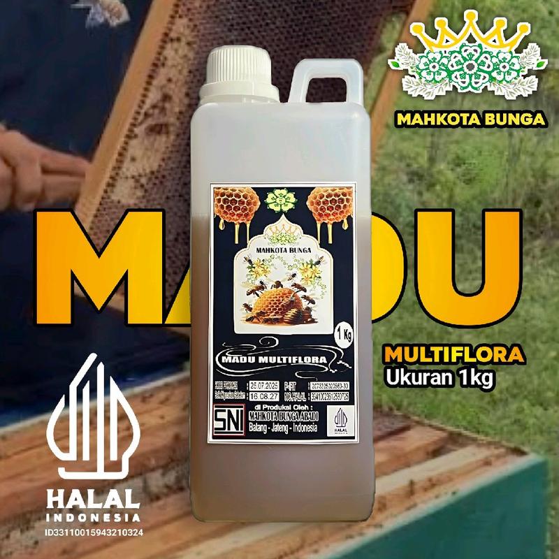 Madu Multiflora 1kg/1000grm By Mahkota Bunga - Shop | Tokopedia