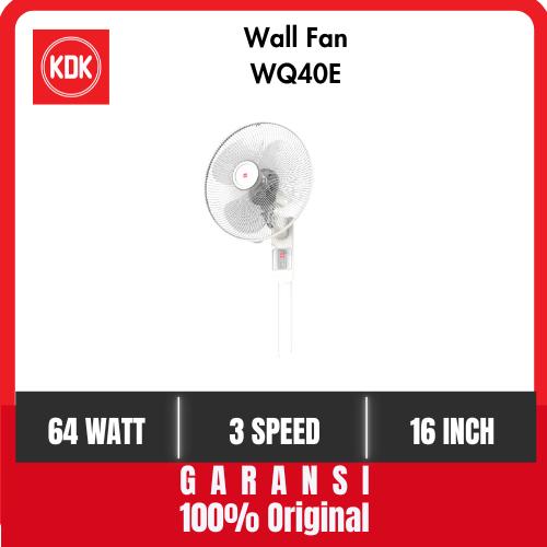 Promo KDK WQ40E Wall Fan 16 inch 3 Speed 2 Tali/Garansi Resmi/Kipas ...