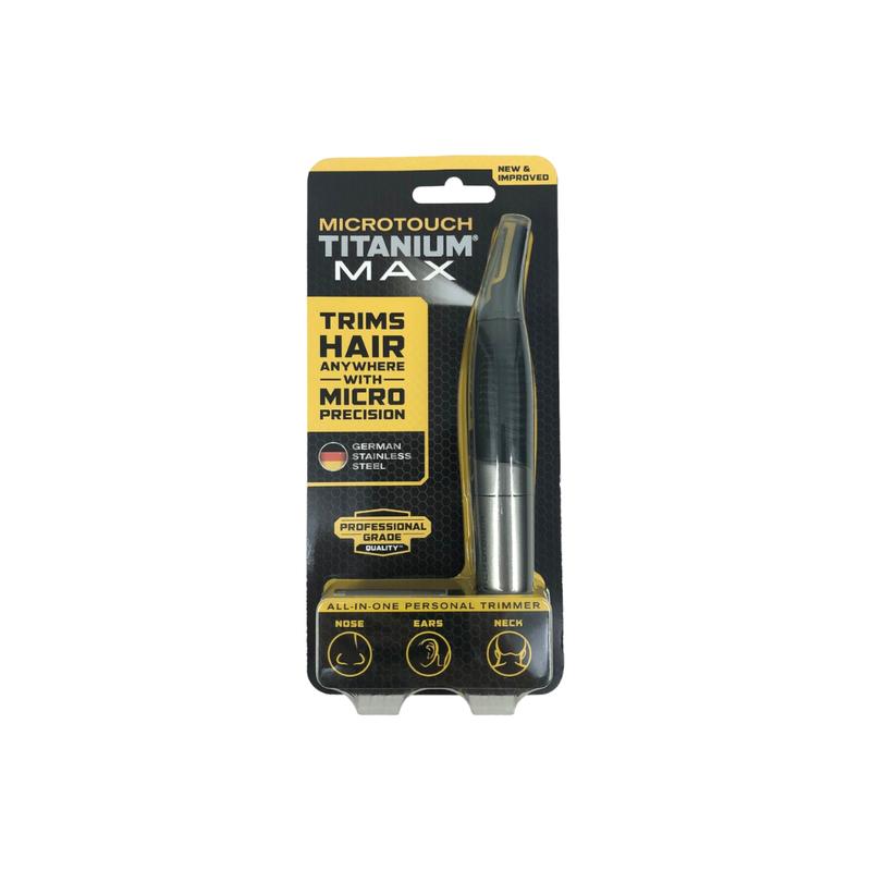 Microtouch Titanium Max | All-in-one personal trimmer for nose ...