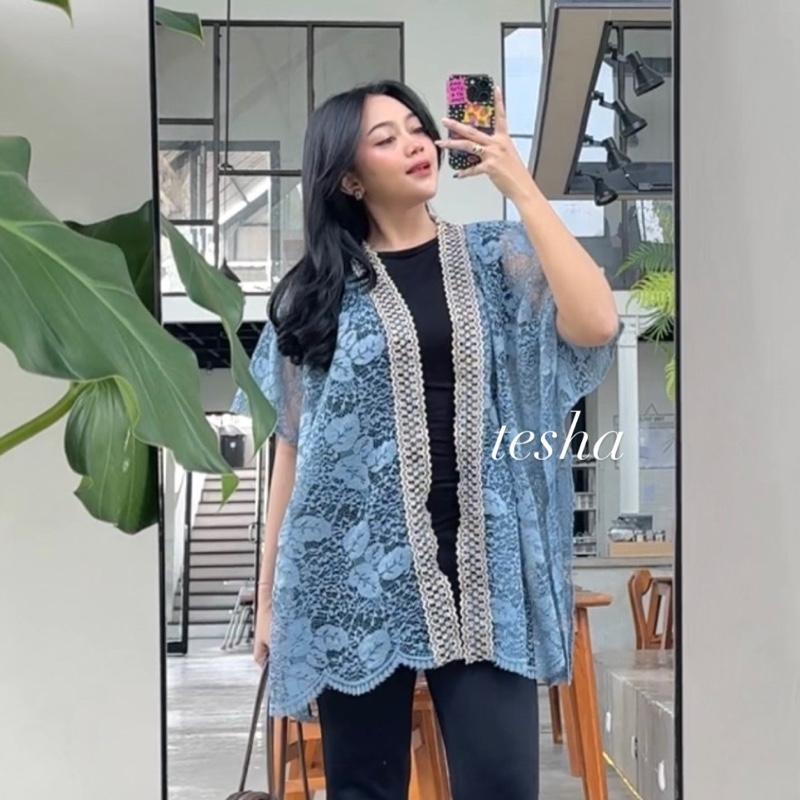 tesha.id | AUDREY OUTER BRUKAT | Outer Broklat Rompi Renda motif - Shop ...