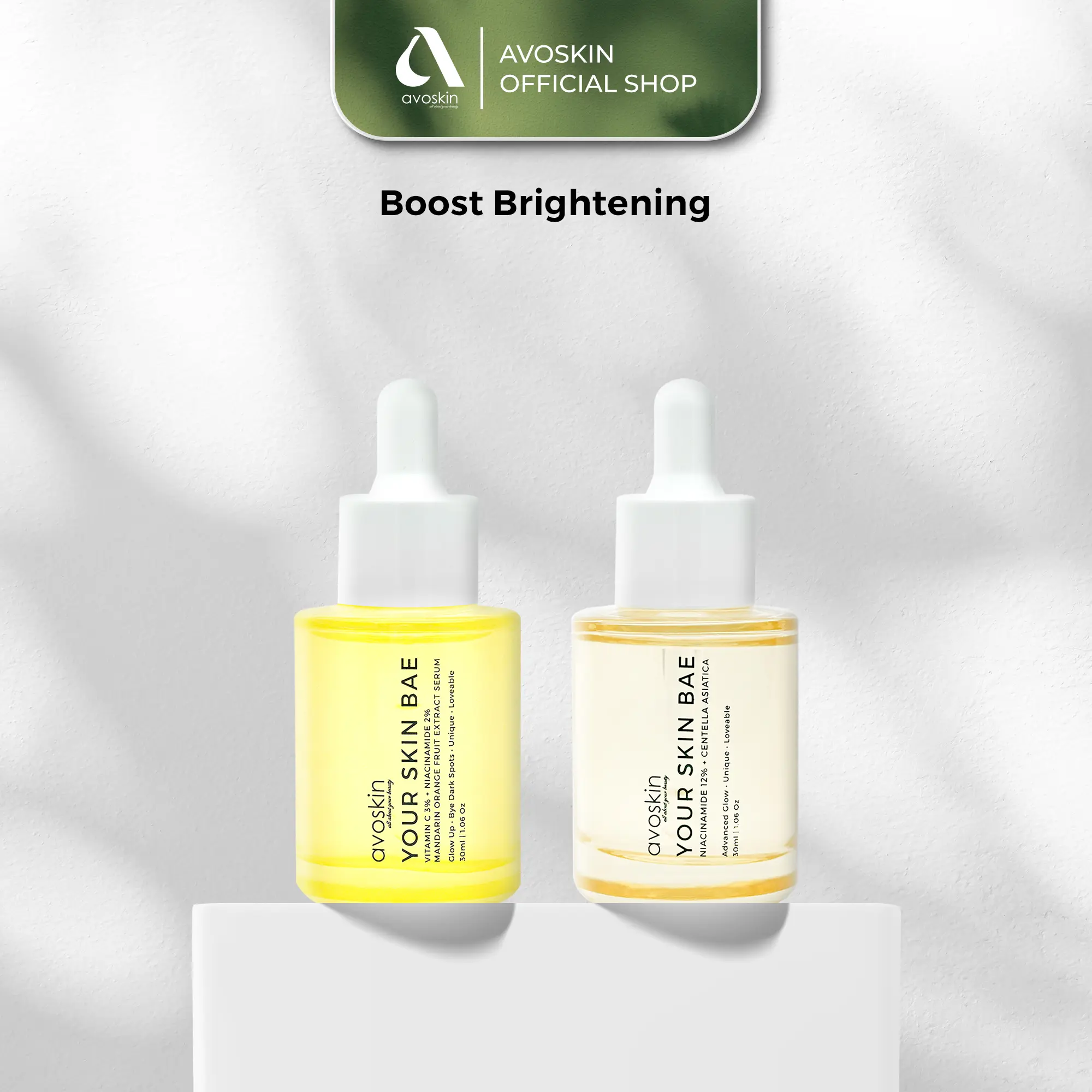 Avoskin Bundle Boost My Skin (2 pcs) - YSB Serum 30ml + YSB Serum 30ml ...
