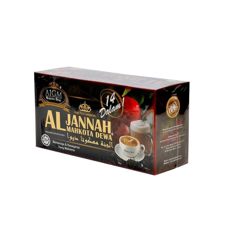 Original Al jannah Mahkota Dewa Kopi Coffee - TikTok Shop Malaysia