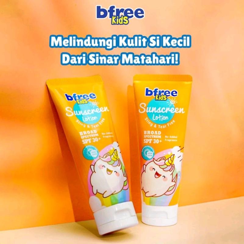 Bfree Kids Sunscreen Lotion anak spf 30 for face and body - Shop ...