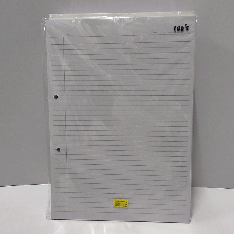 100pcs Exam Sheet Foolscape Paper Test Pad Office Stationery - TikTok ...