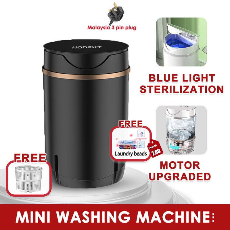 Mini Mesin Basuh Portable Washing Machine With Dryer 4.5kg Automatic ...